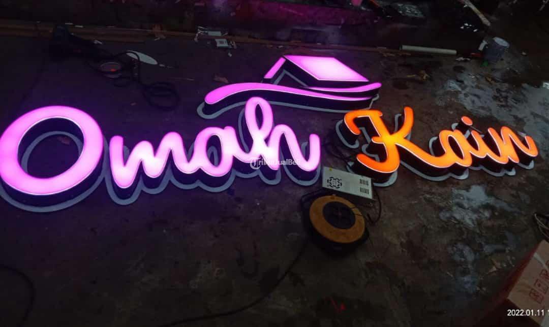 Huruf Timbul Acrylic Stainless Galvanis Di Kalimantan Barat - Tribun ...