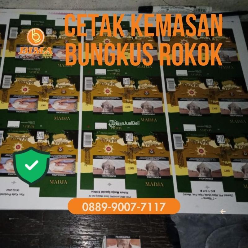 Cetak Kemasan Bungkus Rokok Custom Murah Solo - Tribun JualBeli