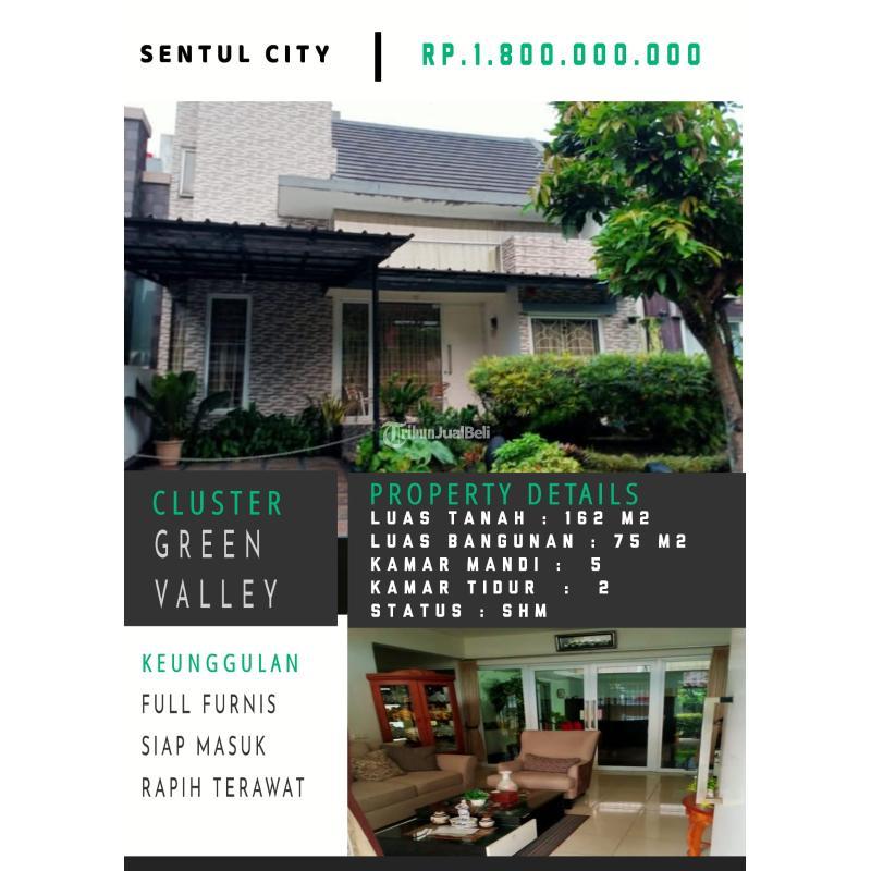 Dijual Rumah Rapih Terawat Green Valley Sentul City Bogor LT162 LB75 ...