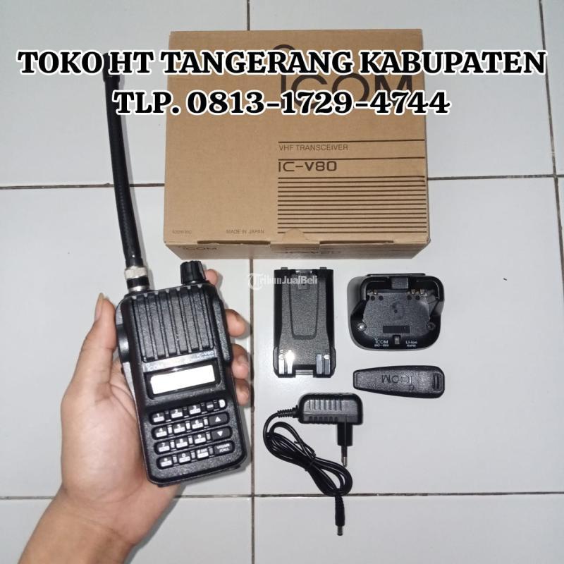 HT ICOM ICdiV80 Frekuensi 136di174MHz Power 5W di Tangerang - Tribun ...