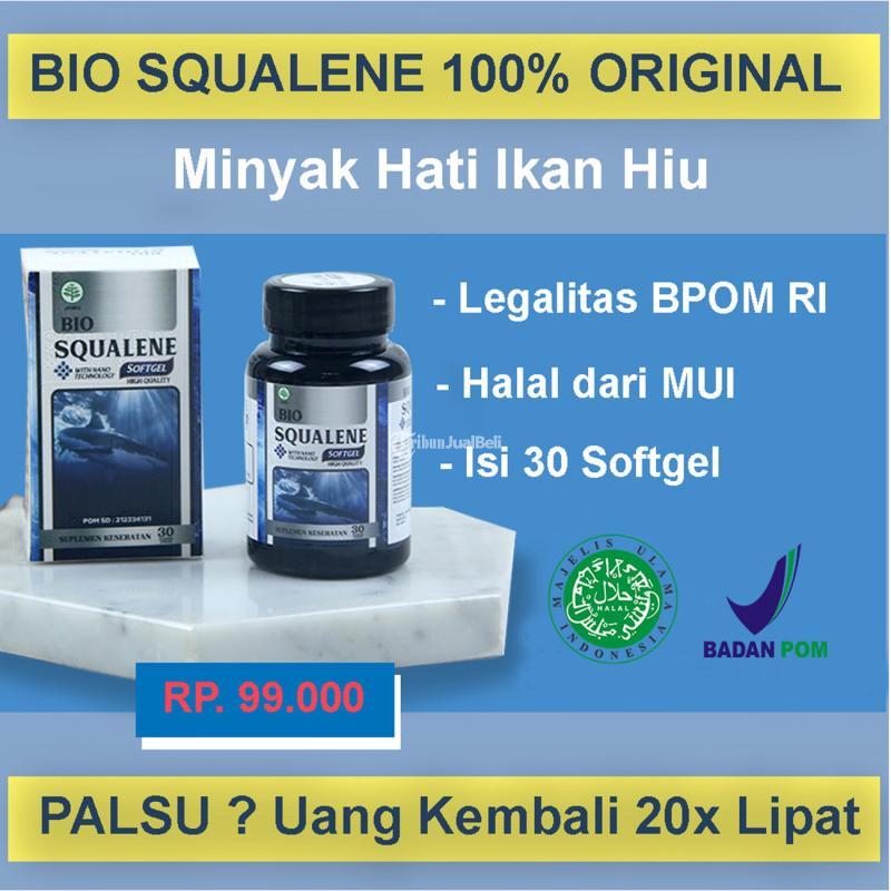 Agen Bio Squalene Sudah BPOM di Jakarta Pusat - Tribun JualBeli