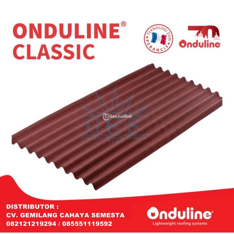 Onduline Red Classic Atap Bitumen 200cmx95cmx3mm di Sidoarjo - Tribun ...