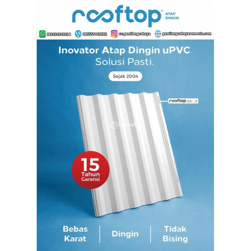 Atap UPVC Rooftop 4 Meter di Sidoarjo - Tribun JualBeli