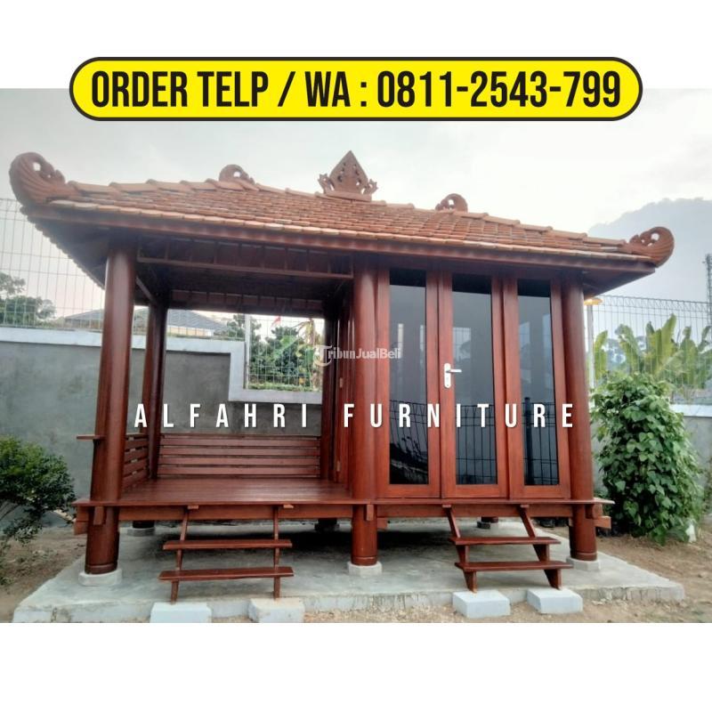 Gazebo Taman, Gazebo Kayu Minimalis - Tribun JualBeli