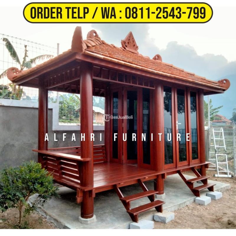 Gazebo Taman, Gazebo Kayu Minimalis - Tribun JualBeli