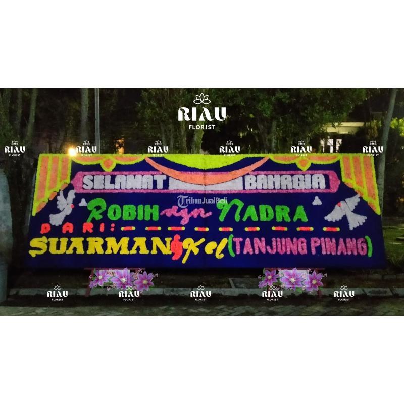 Riau Florist Papan Bunga Karangan Busa Gandeng 2 Panam Pekanbaru ...