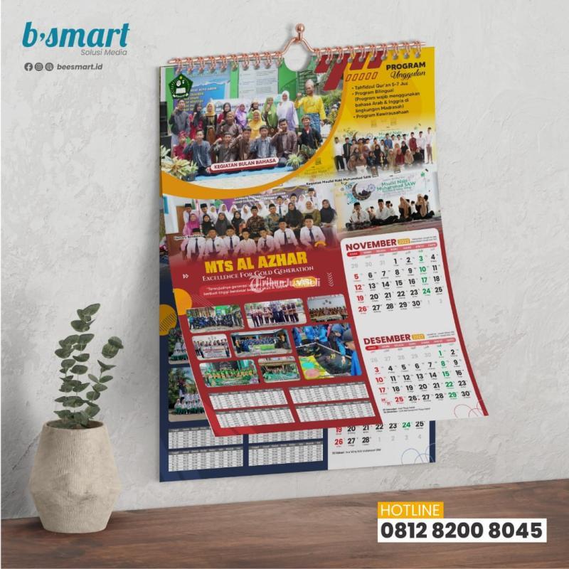 Cetak Kalender Dinding 2024 Custom di Sidoarjo - Tribun JualBeli