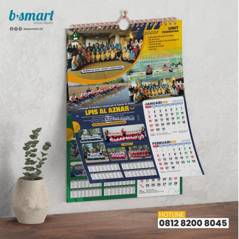 Cetak Kalender Dinding 2024 Custom di Sidoarjo - Tribun JualBeli