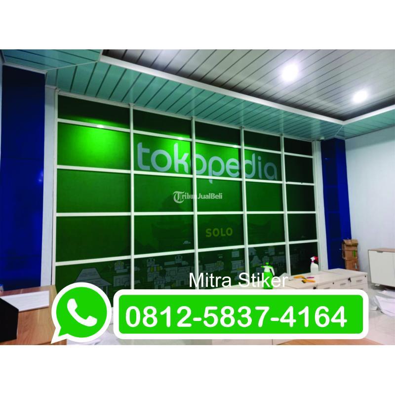 Stiker Kaca Jogja Sandblast Es Buram Kaca Film Sticker Custom Cutting ...