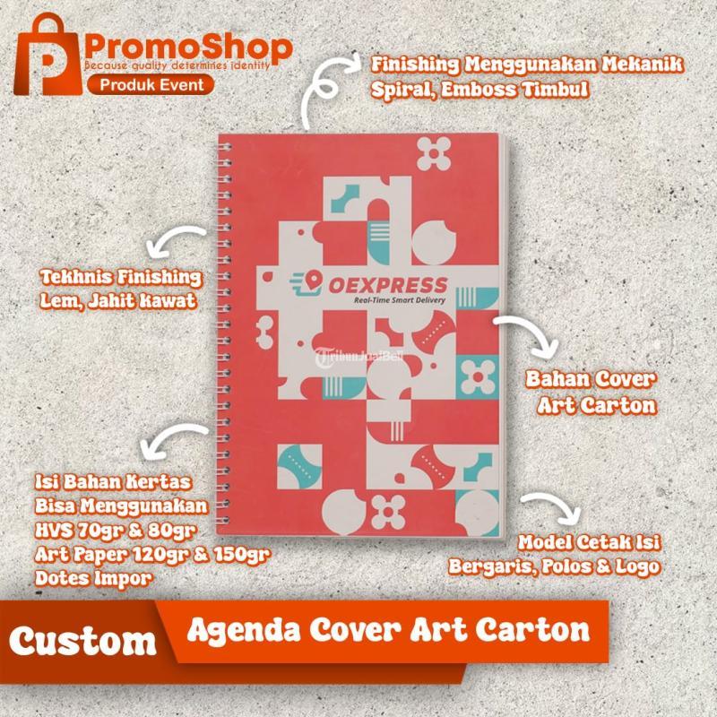Cetak Buku Jurnal Diary Catatan Agenda Custom Aesthetic Cover Art ...