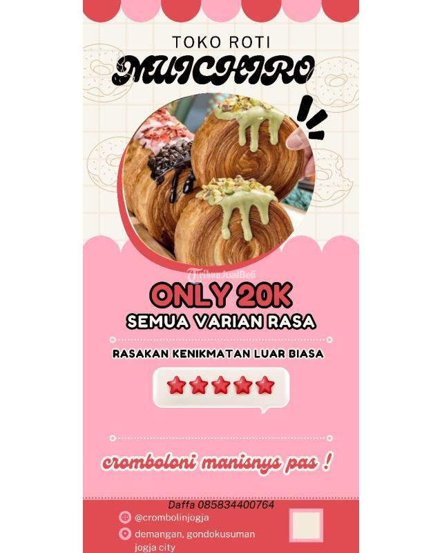 Kue Cromboloni Berbagai Varian Rasa Bahan Berkualitas di Yogyakarta ...