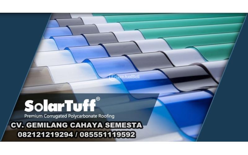 Solartuff 3 Meter Atap Transparan Atap Polycarbonate Corrugated ...