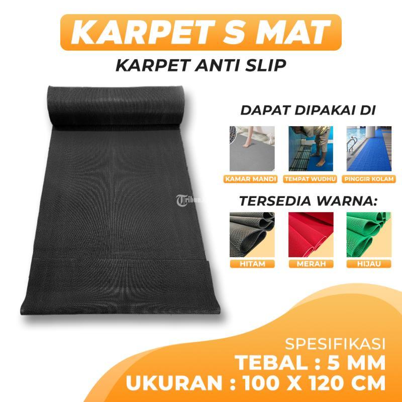 Karpet SdiMat Anti Slip Hitam Meteran - Tribun JualBeli