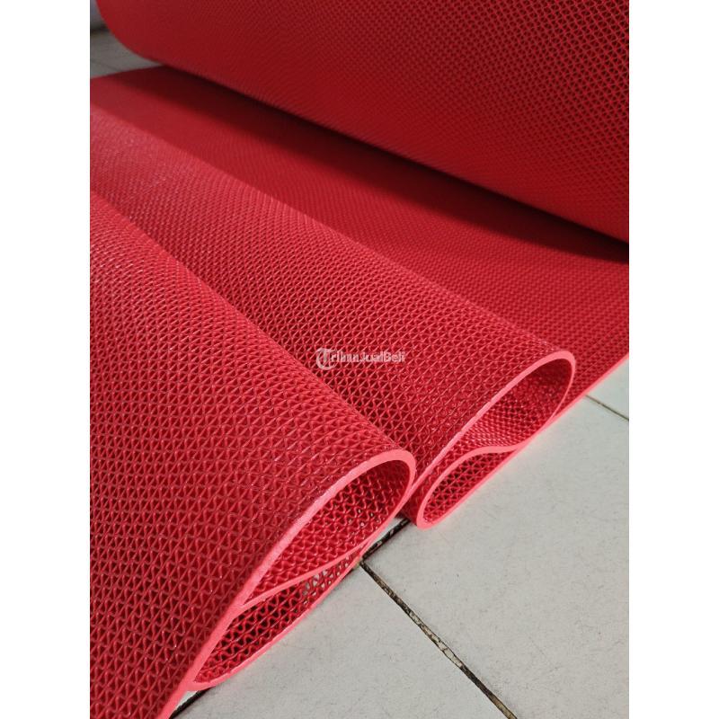 Karpet SdiMat Anti Slip Merah Meteran di Bandar Lampung - Tribun JualBeli