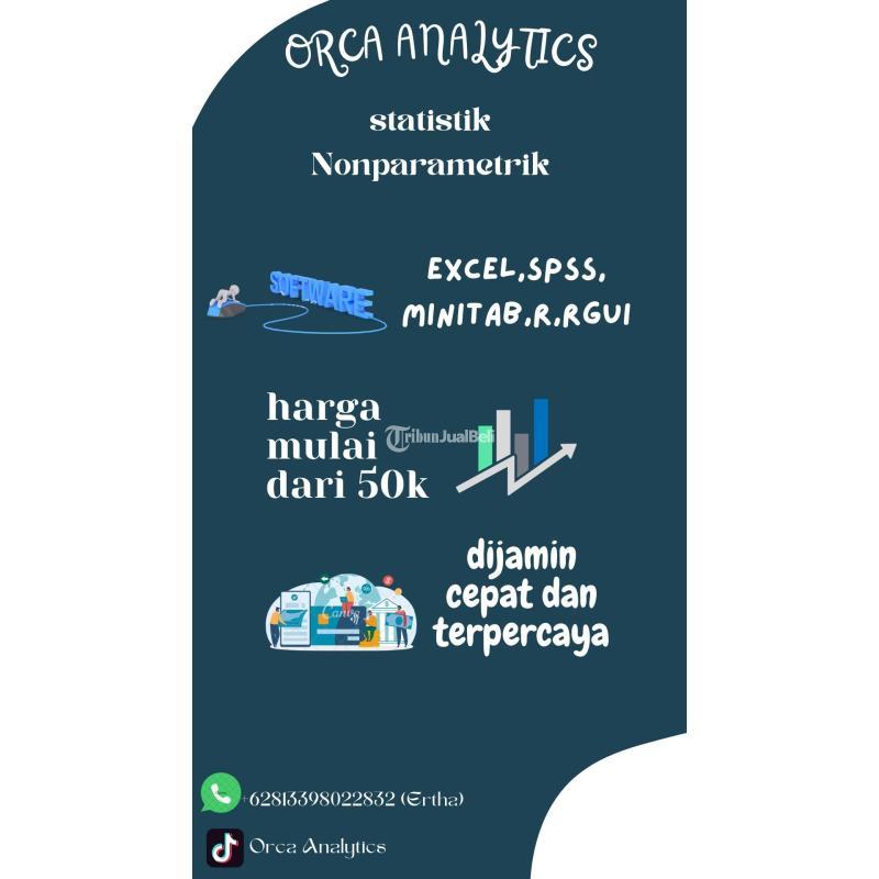 Jasa Olah Data Statistika Orca Analytics di Yogyakarta - Tribun JualBeli Jasa Olah Data Statistika Orca Analytics di Yogyakarta - Tribun JualBeli