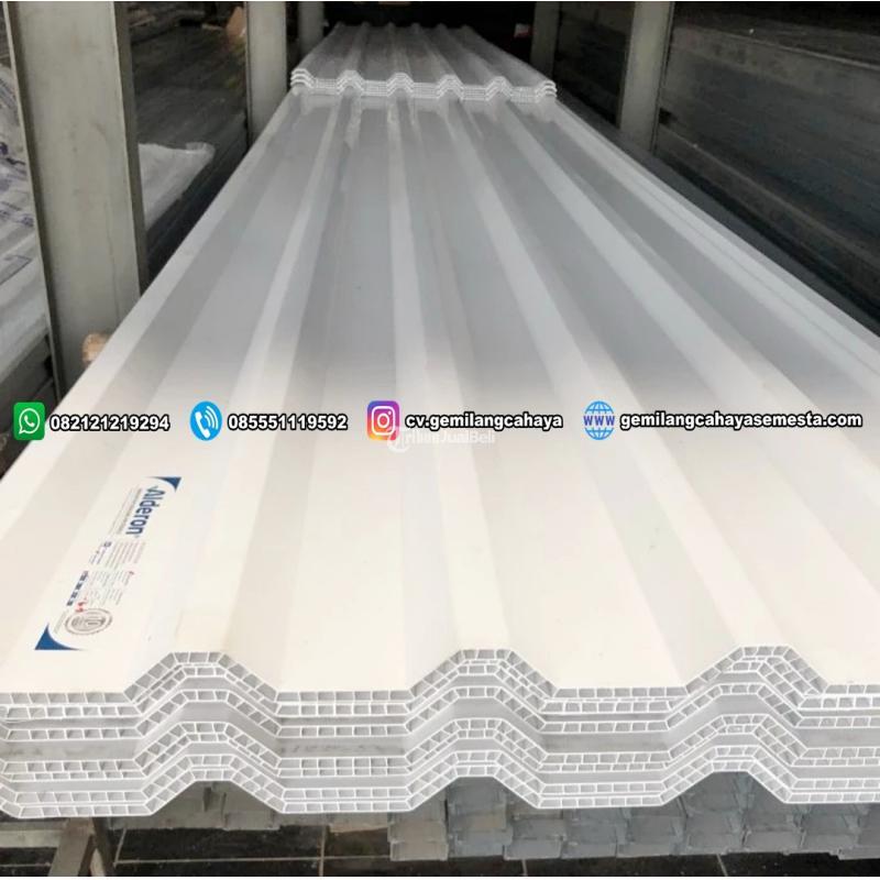 Atap UPVC Alderon Double Wall 3 Meter di Sidoarjo - Tribun JualBeli