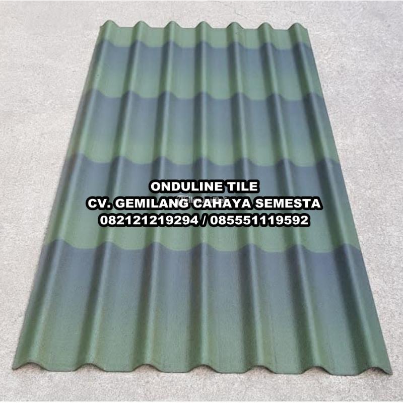 Onduline Tile Green 3D Atap Bitumen / Genteng Aspal di Sidoarjo ...