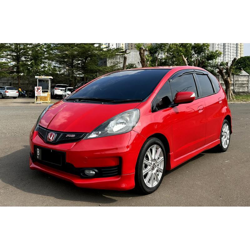 Mobil Honda Jazz RS AT DP1O 2013 Warna Merah Bekas Surat Lengkap di ...