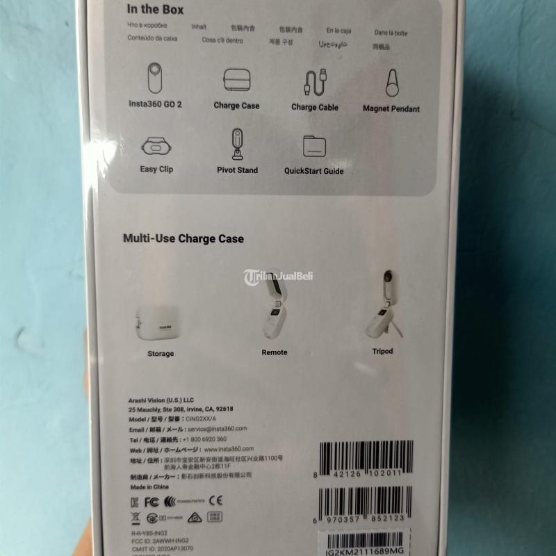 Insta Go 2action Camera 360 Baru Lengkap Garansi Resmi Jakarta Selatan ...