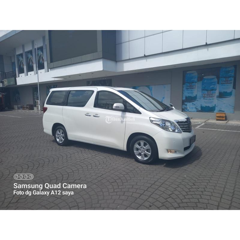 Mobil Toyota Alphard G 2010 Warna Putih Bekas Terawat Siap Pakai di ...