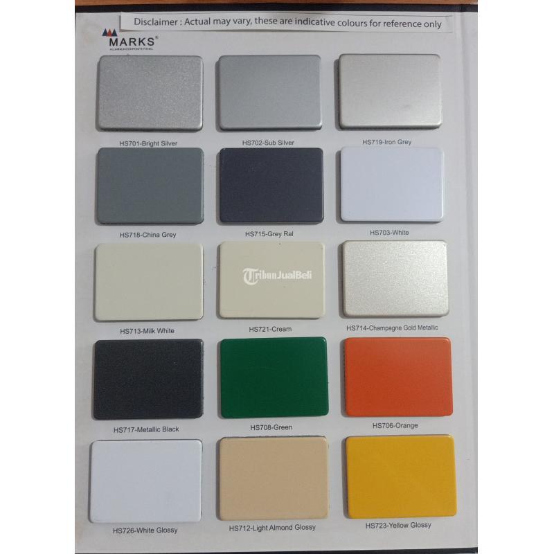 ACP Mark PVDF dan PE 3 mm Lebih Tahan Lama di Surabaya - Tribun JualBeli