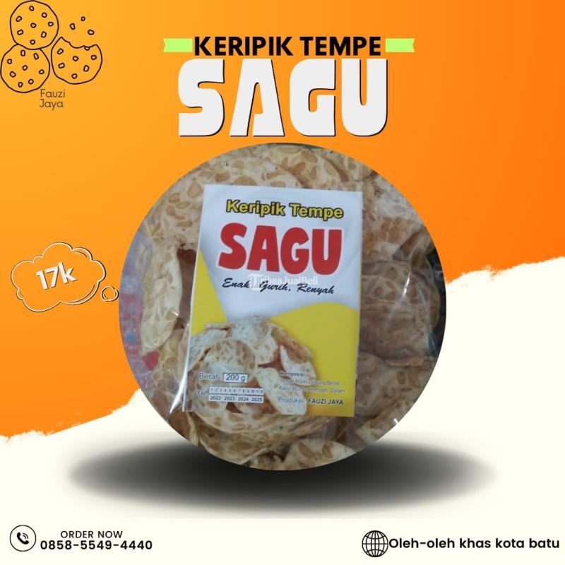 Keripik Tempe Sagu Renyah Gurih Nagih di Malang - Tribun JualBeli