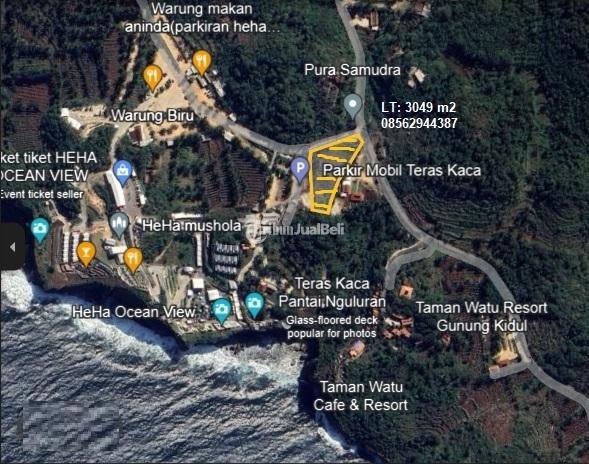 Tanah Pintu Masuk Wisata Heha Ocean View dan Teras Kaca Panggang Gunung ...