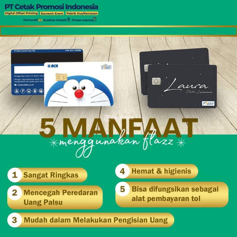 Cetak Kartu Flazz E Toll E Money Tol Flash Custom Kualitas Premium di ...