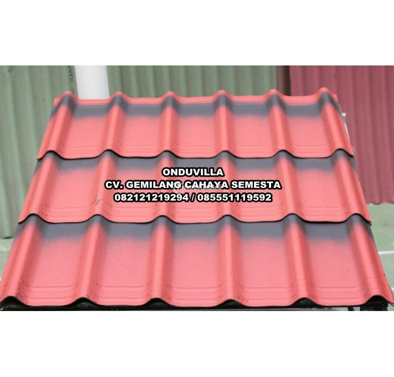 Onduvilla Painted Atap Bitumen Selulosa / Atap Aspal - Tribun JualBeli