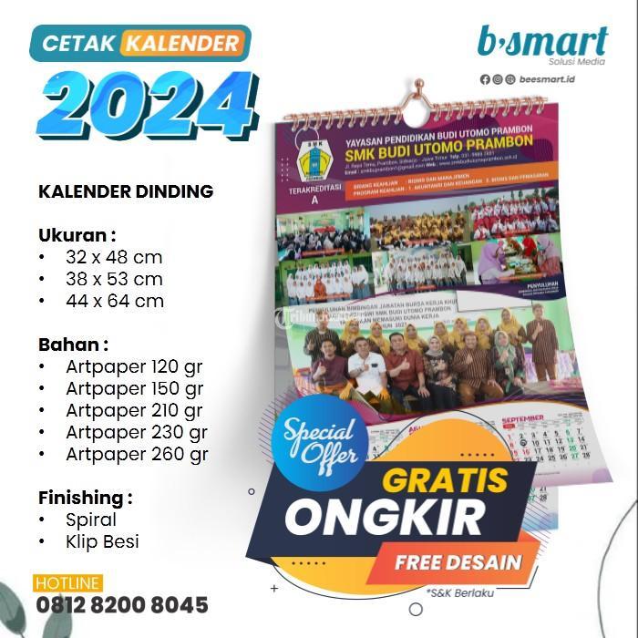 Jasa Cetak Kalender Dinding Prambon di Sidoarjo - Tribun JualBeli