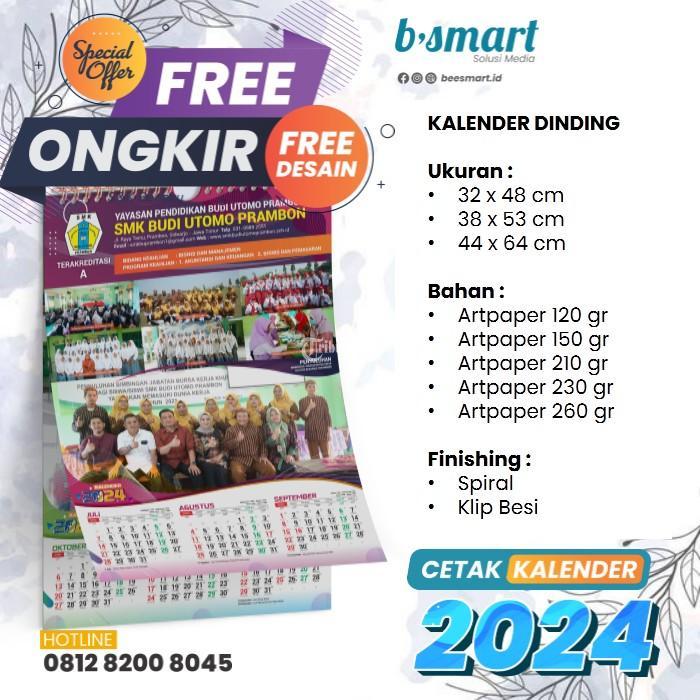 Jasa Cetak Kalender Dinding Prambon di Sidoarjo - Tribun JualBeli