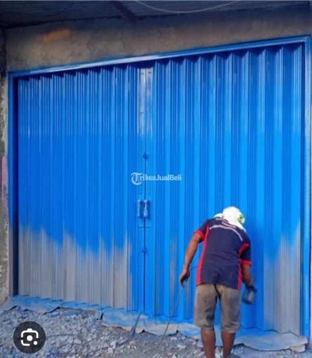 Bengkel Las Besi Pintu Folding Gate Atau Rolling Door Serta Kanopy di ...