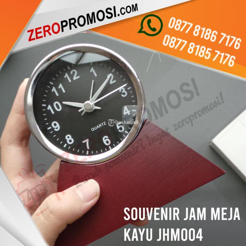 Souvenir Jam Meja Kayu Segitiga Promosi Jam JHM004 di Tangerang ...