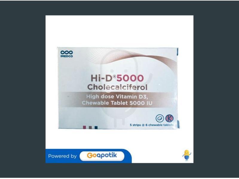 Obat HidiD 5000 Iu Box 30 Tablet di Jakarta Utara - Tribun JualBeli
