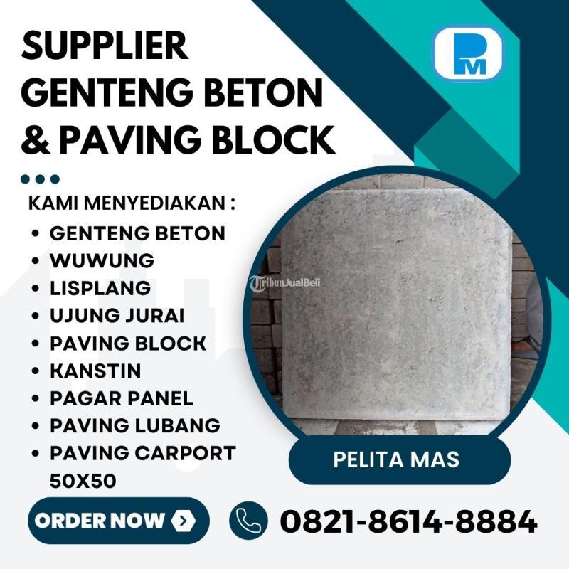 Kanstin Beton, Paving Block, Genteng dari Pelitas Mas di Malang ...
