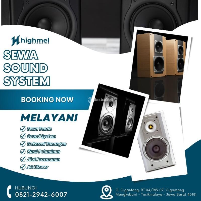 Sewa Sound System Murah di Tasikmalaya - Tribun JualBeli
