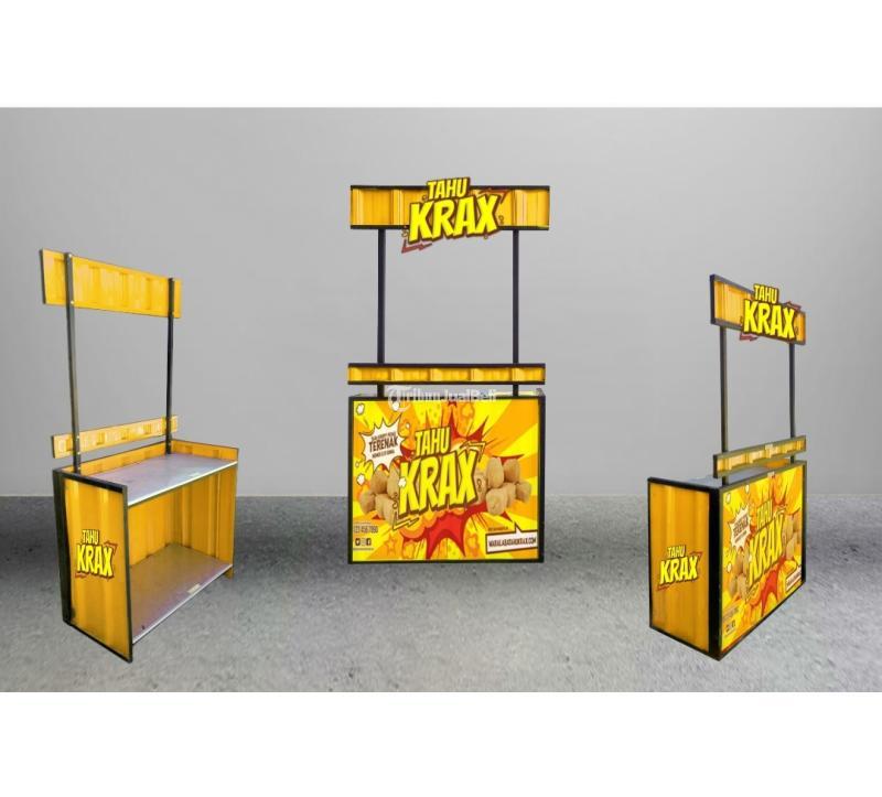 Booth Lipat Bahan Galvalum Free Desain di Kudus - Tribun JualBeli