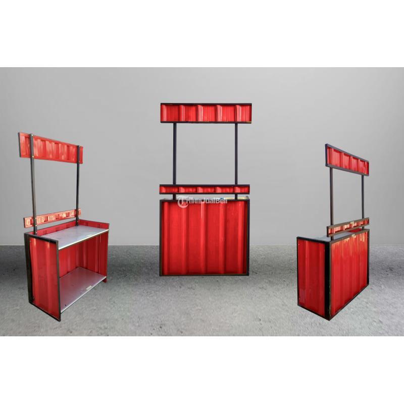 Booth Lipat Bahan Galvalum Free Desain di Kudus - Tribun JualBeli