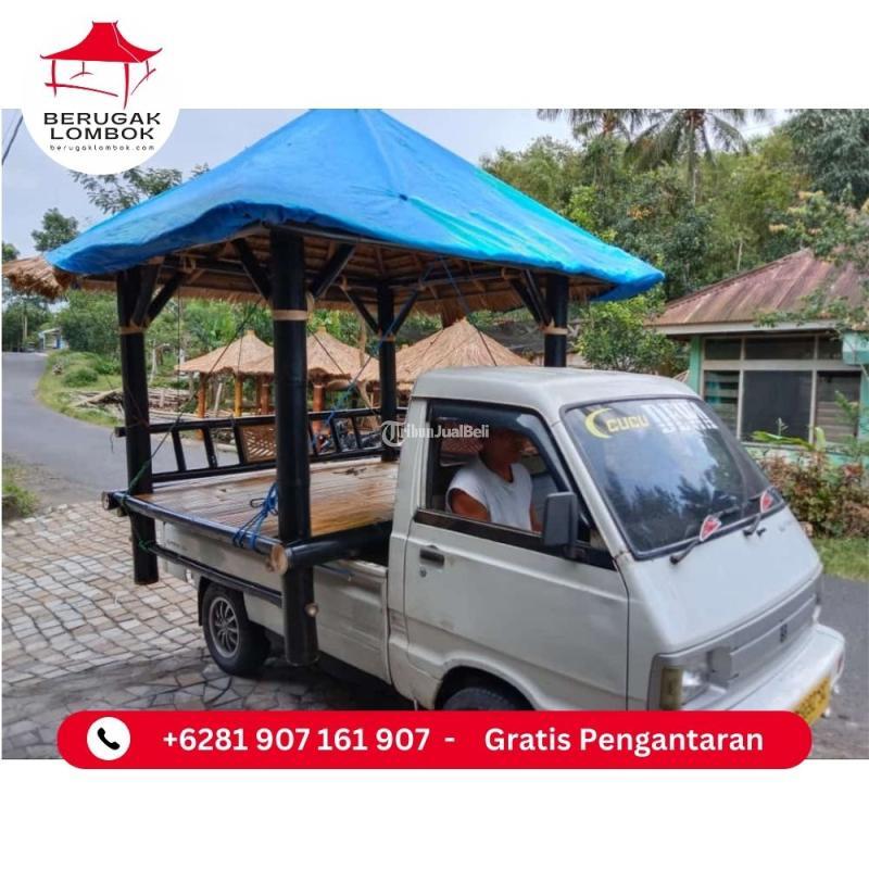 Berugak Bambu Lombok- Tribun JualBeli