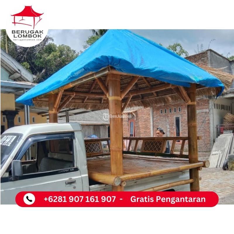 Berugak Bambu Harga Terjangkau di Mataram - Tribun JualBeli