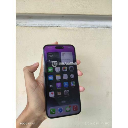 HP Apple iPhone 14 Promax 128GB Ex iBox Resmi Fullset Ori Mulus Like ...