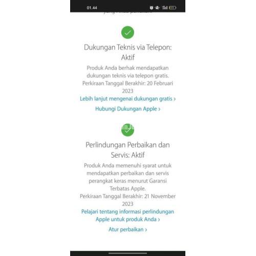 HP Apple iPhone 14 Promax 128GB Ex iBox Resmi Fullset Ori Mulus Like ...