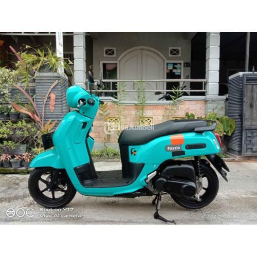 Motor Yamaha Fazzio Tahun 2022 Bekas Warna Hijau Harga Nego Siap Pakai ...