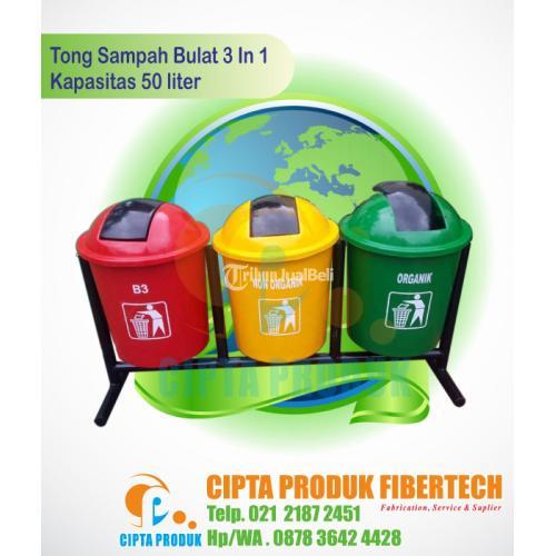 Tong Sampah 3 in 1 Merah Kuning Hijau di Bekasi - Tribun JualBeli