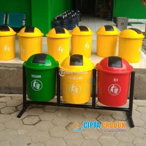 Tong Sampah 3 in 1 Merah Kuning Hijau di Bekasi - Tribun JualBeli