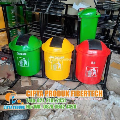 Tong Sampah 3 in 1 Merah Kuning Hijau di Bekasi - Tribun JualBeli