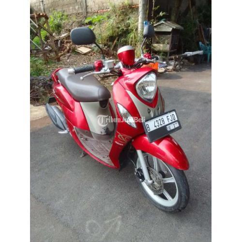 Motor Yamaha Fino Warna Merah Tahun 2017 Bekas Pajak Hidup di Bekasi ...