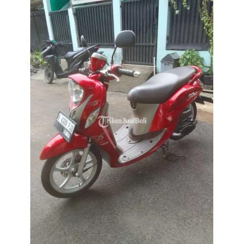 Motor Yamaha Fino Warna Merah Tahun 2017 Bekas Pajak Hidup di Bekasi ...