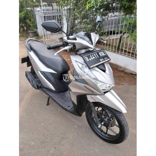 Motor Matic Honda Beat Deluxe 2021 Bekas Nominus Siap Pakai Low KM ...