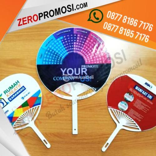 Souvenir Kipas Plastik Sticker Custom Model Kerang di Tangerang ...